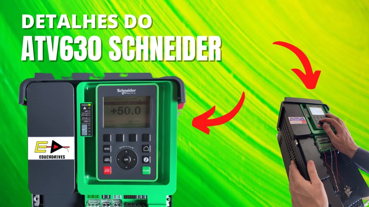 Detalhes ATV630 Schneider | EducaDrives - YouTube