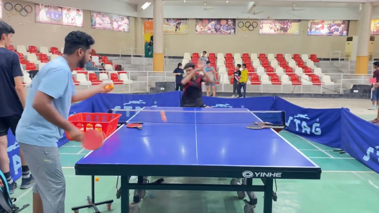 Table Tennis Extreme footwork and Multiballs Drill by Absar Ali ITTF ...
