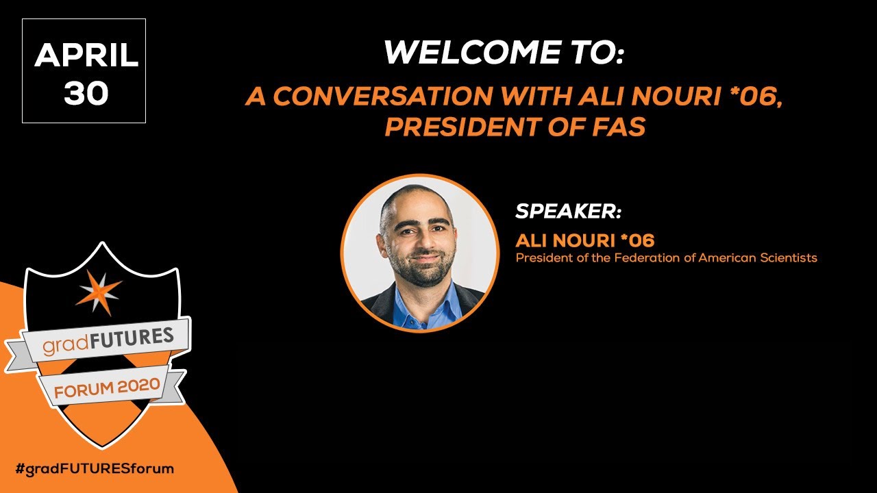 #gradFUTURESforum: A Conversation with Ali Nouri *06 - YouTube