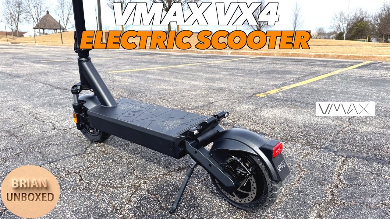 VMAX VX4 Electric Scooter - Full Review - YouTube
