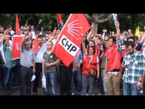 KAYSERİ 1 MAYIS 2013- Enternasyonal Marşı