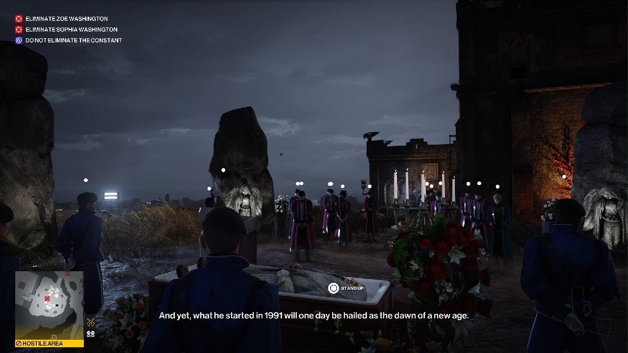 HITMAN 2 - Funeral Kill - YouTube