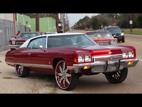 Veltboy314 - Candy Red 1972 Hardtop Donk on 28" Forgiato Wheels - YouTube