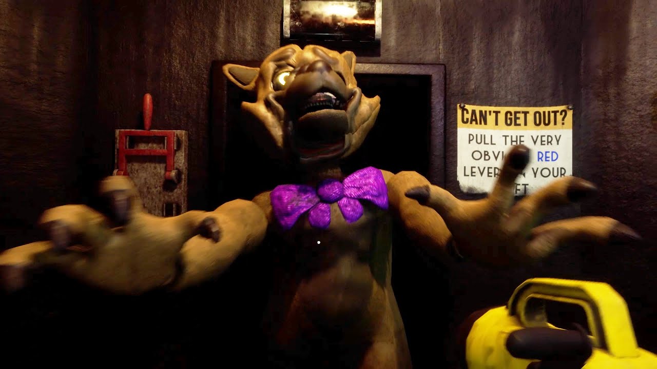 this FNAF game trapped me in a storage unit - YouTube