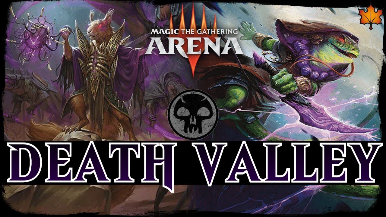 VALLEY OF DEATH | MTG Arena - Mono Black Life Drain Evil Squirrel Swarm ...