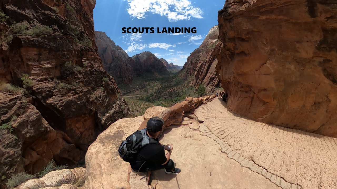 Scouts Landing Hike - Zion National Park, Utah - YouTube