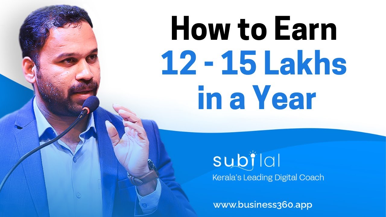 How to earn 12-15 Lakhs in a year as affiliate commission | Subilal K ...