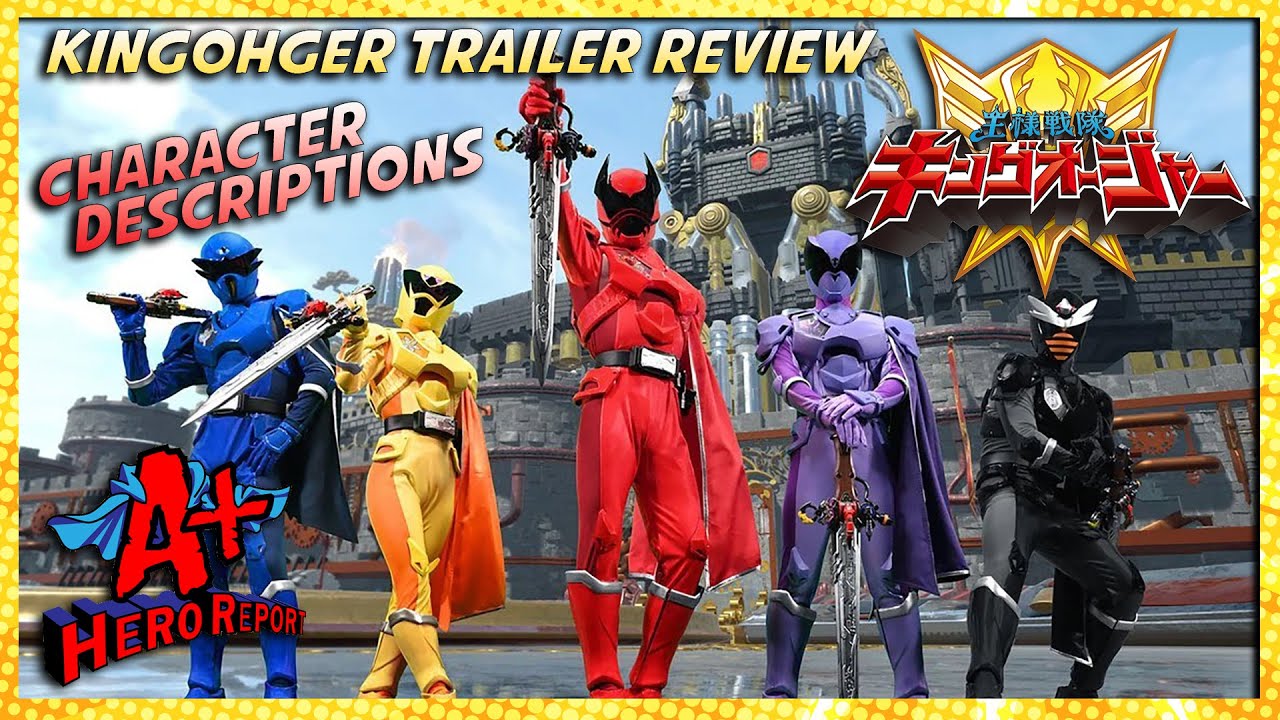 Ohsama Sentai KING-OHGER Trailer Review + Character Descriptions! | The ...