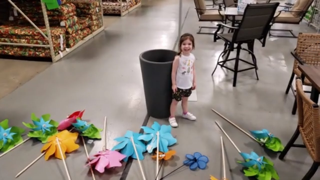 Shopping at the At Home Store for Wind Spinners!!! - YouTube