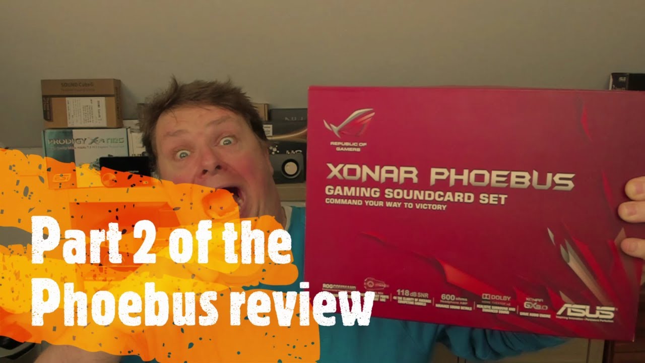 Is this Xonar Phoebus Solo the greatest gamer card ever? Part 2 - YouTube