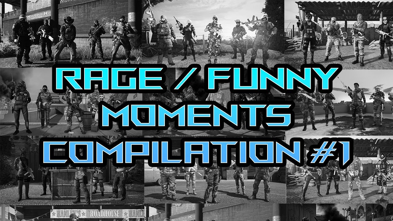 R6 SIEGE RAGE / FUNNY MOMENTS COMPILATION #1 - YouTube