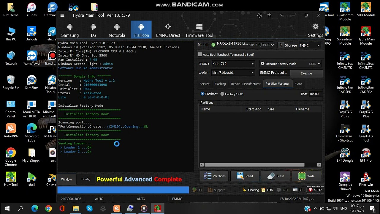 p30 lite MAR LX1M Frp in Factory mode By Hydra - YouTube