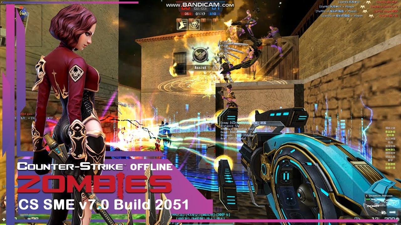 CS SME v7.0 Build 2051 Zombie Z Gameplay [ EP 2 ] - YouTube
