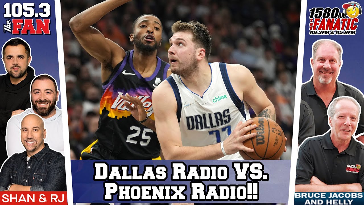 Shan & RJ Duel With Phoenix Radio Ahead Of Mavs/Suns Game 5!! | Shan ...