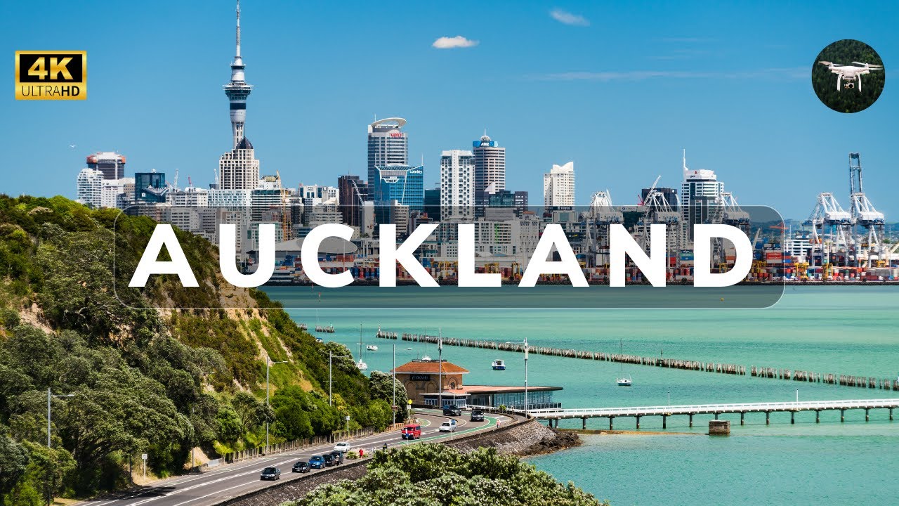 Auckland New Zealand 4K | Auckland 4K Drone - YouTube