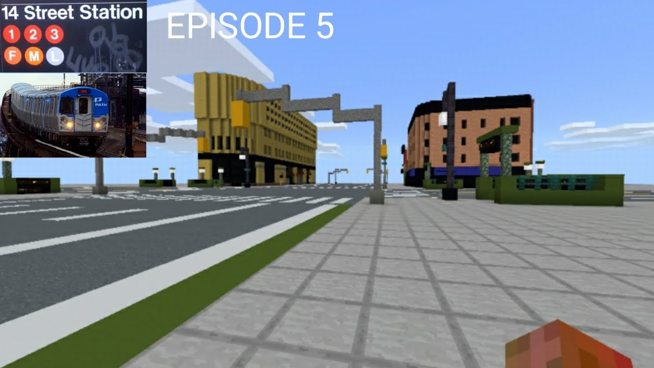 14th Street 6th Avenue - Minecraft Bedrock Edition NYC Subway - Episode ...