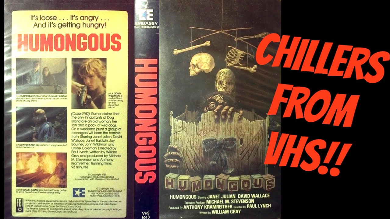 Humongous 1982, Chilling Scene from The VHS Vault (Embassy Home ...