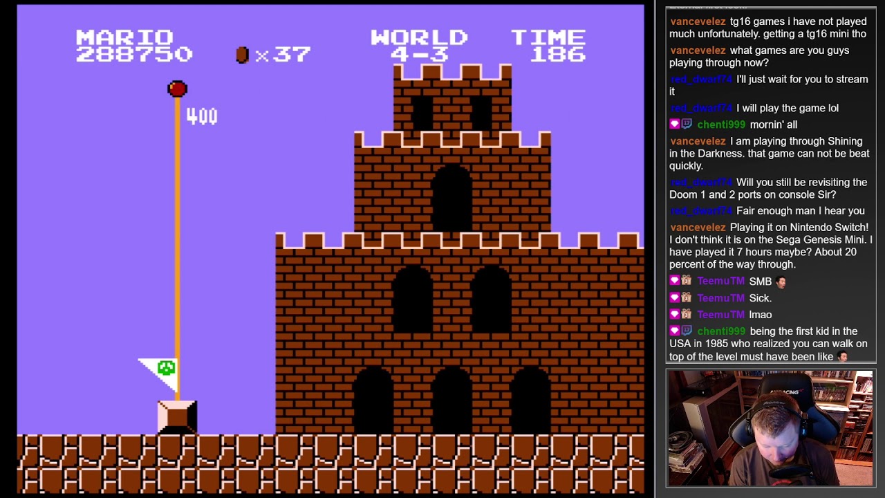 Super Mario Bros. (NES) No Death Run / One Life Clear (1LC) - YouTube