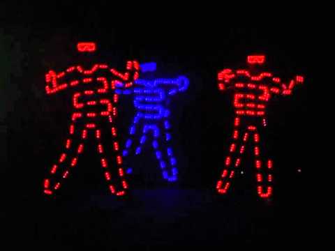 UV LIGHT EFFECT DANCE PERFORMANCE - YouTube