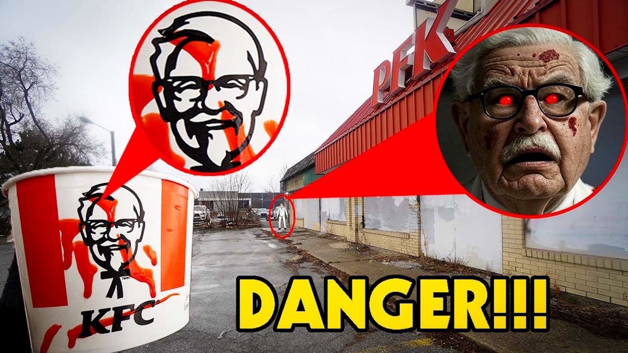IF YOU SEE BLOOD AT ABANDONED KFC DRIVE THRU, RUN! *COLONEL SANDERS.EXE ...