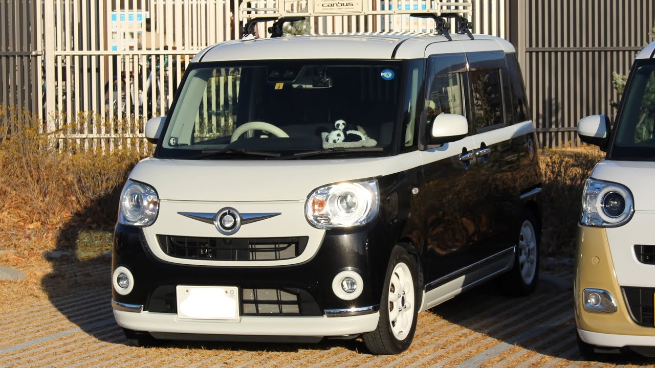 ムーヴキャンバスLA800こだわりの塗装、今は冬仕様です,movecanbus DAIHATSU - YouTube