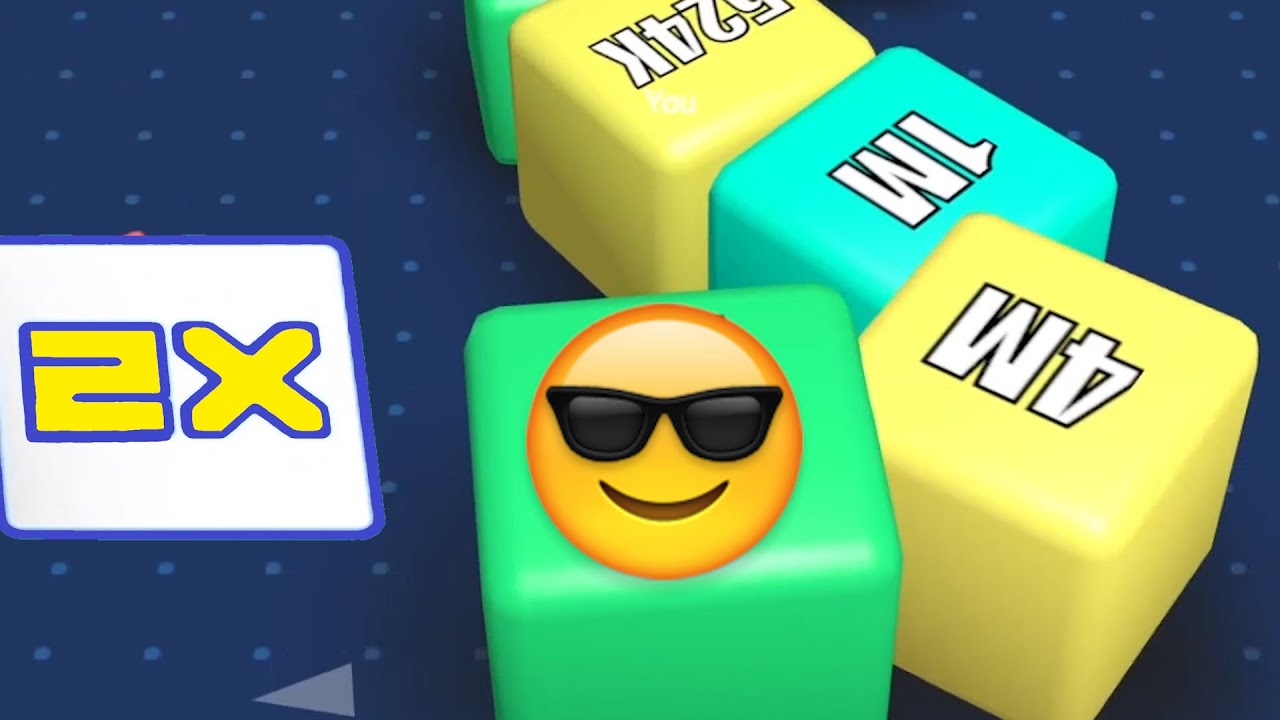 Cubes 2048.io Game 🎲 How to play 🎲 Gameplay - YouTube