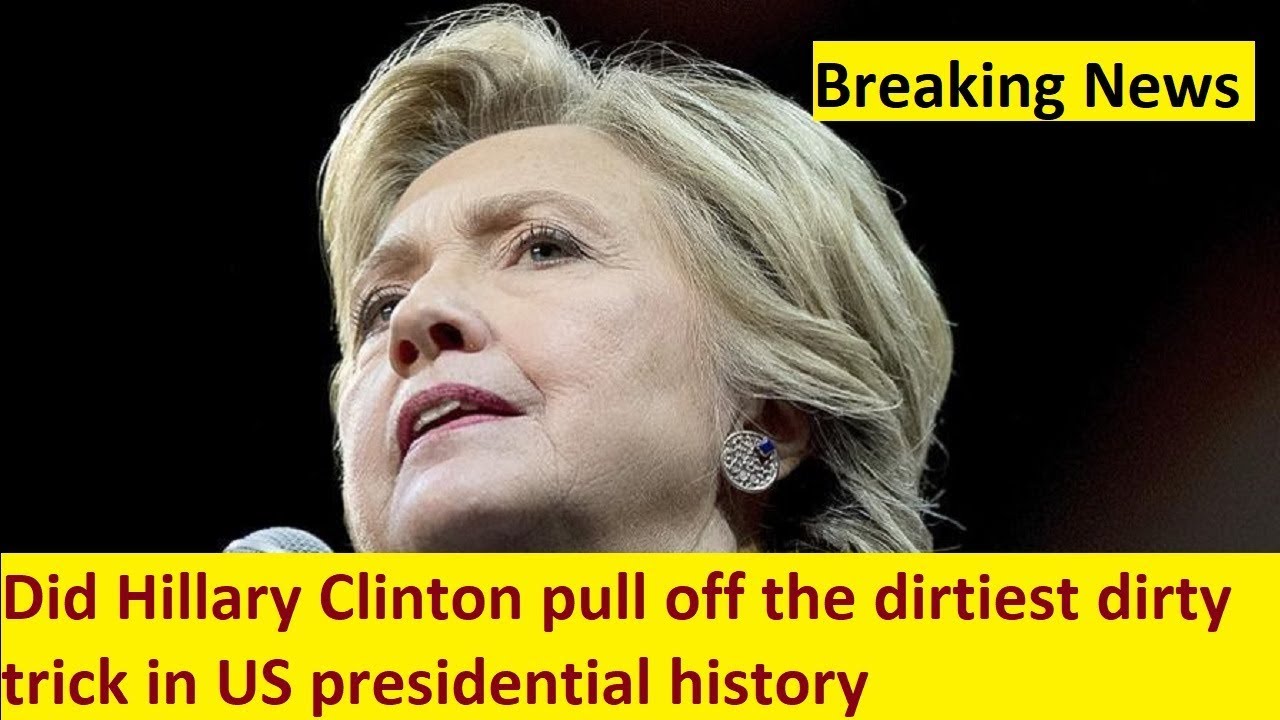 Michael Goodwin: Did Hillary Clinton pull off the dirtiest dirty trick ...