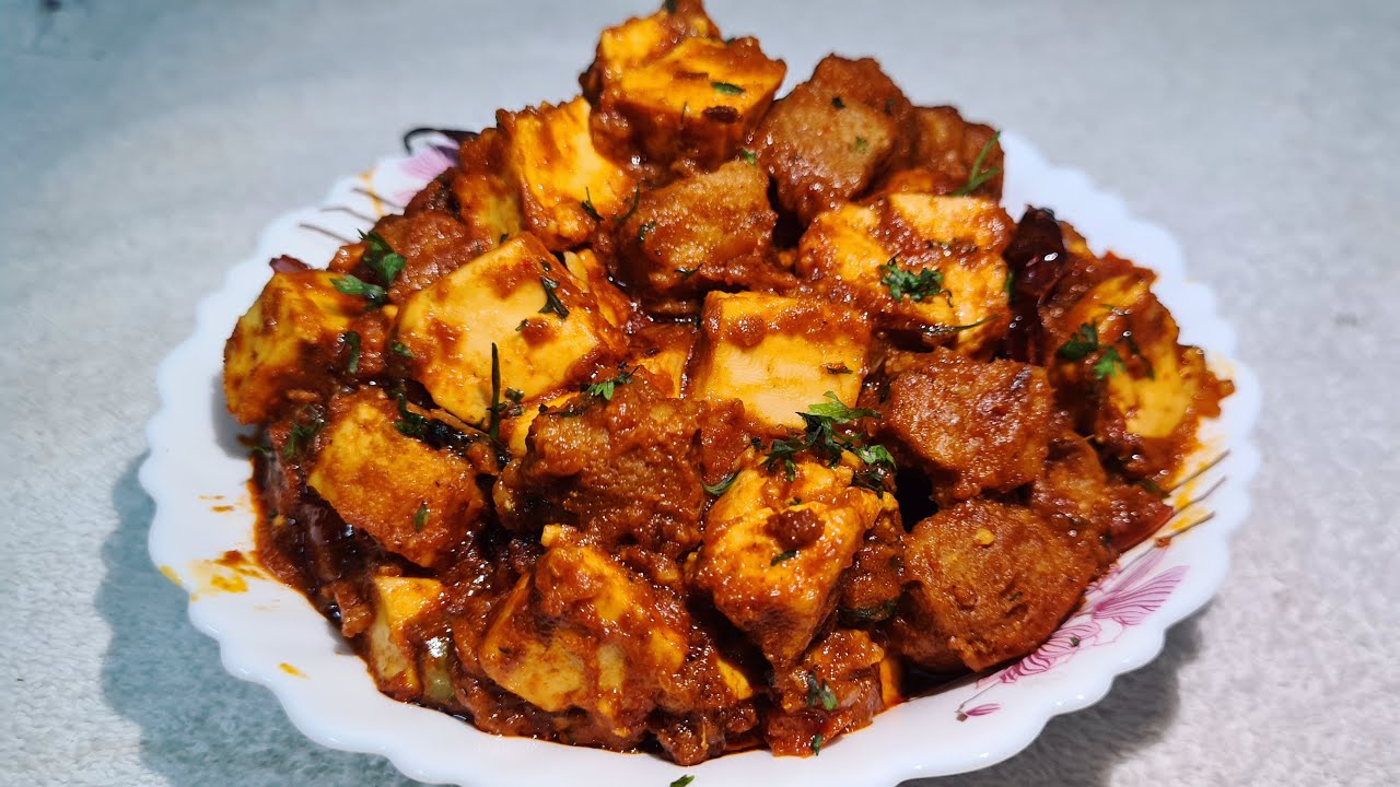 Paneer Soyabean ki sabji | recipe of paneer | nutrella recipe ...
