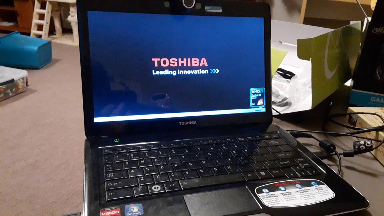 Windows 7 restart test - YouTube