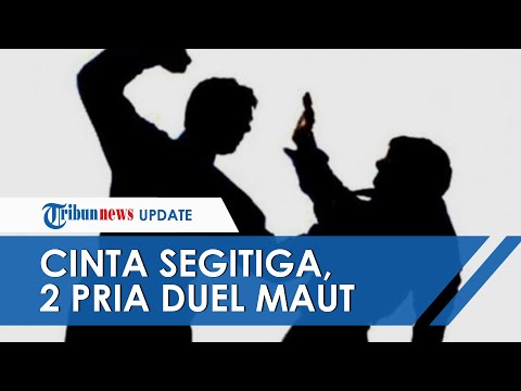 Kisah Cinta Segitiga Berujung Lara, Dua Pria Lakukan Duel Maut hingga Terkapar Kena Hantaman Knalpot