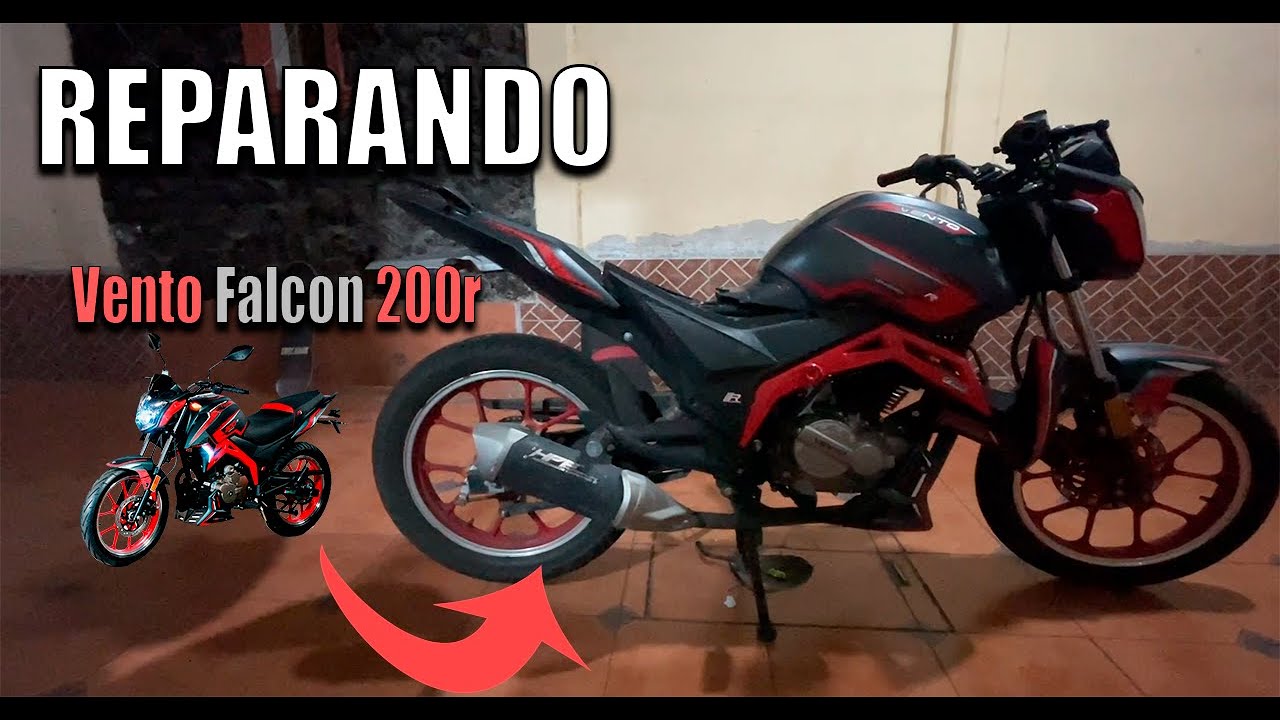 REPARO VENTO FALCON 200 r | corre bien XD - YouTube