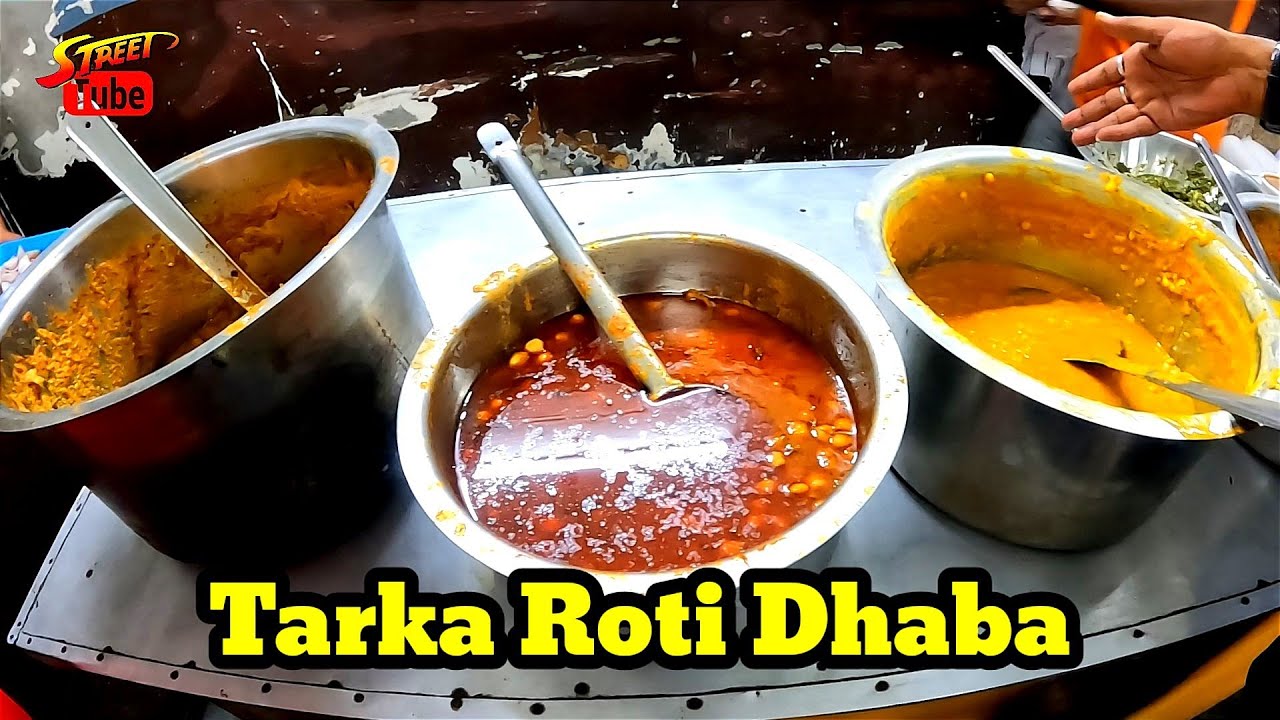 Tarka Roti Dhaba in Kolkata | Street Food in Kolkata | Chicken Varta ...