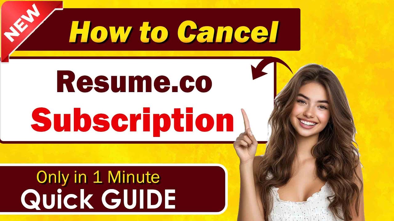 How to cancel resume.co subscription 2025 | Easy Guide! - YouTube