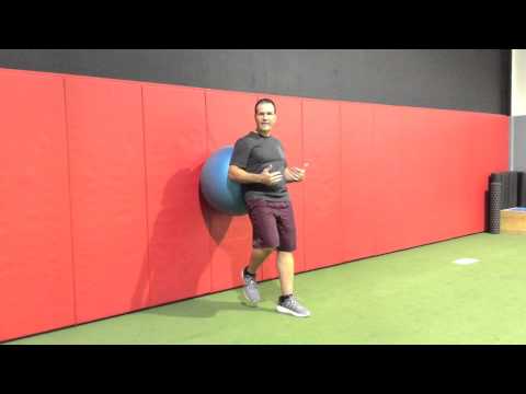 Single leg ball squats - YouTube