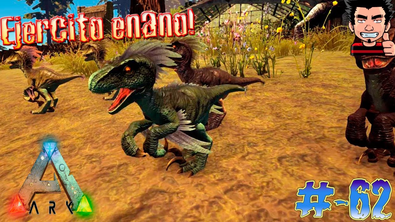 ARK Survival Evolved Primitivo Ejercito Baby RAPTORS ! el terror baby ...