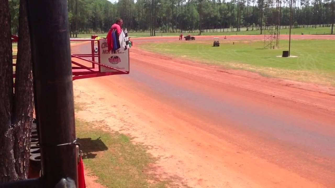 TJ DeCaire- Sportsman champ green qualifying at Jasper - YouTube