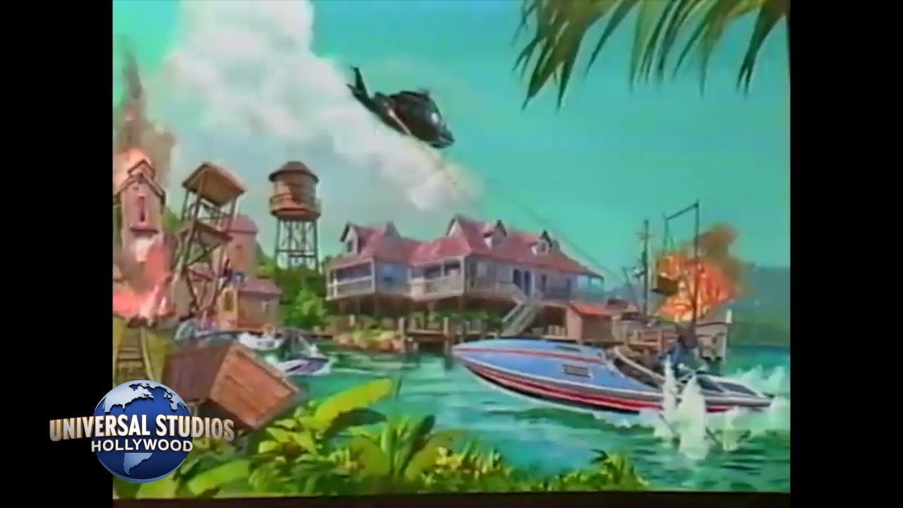 Miami Vice Action Spectacular Universal Studios Hollywood Live Stunt ...