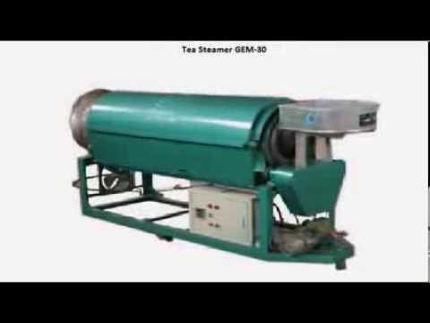 GEM GREEN TEA MACHINERY & ORTHODOX TEA MACHINERY - YouTube