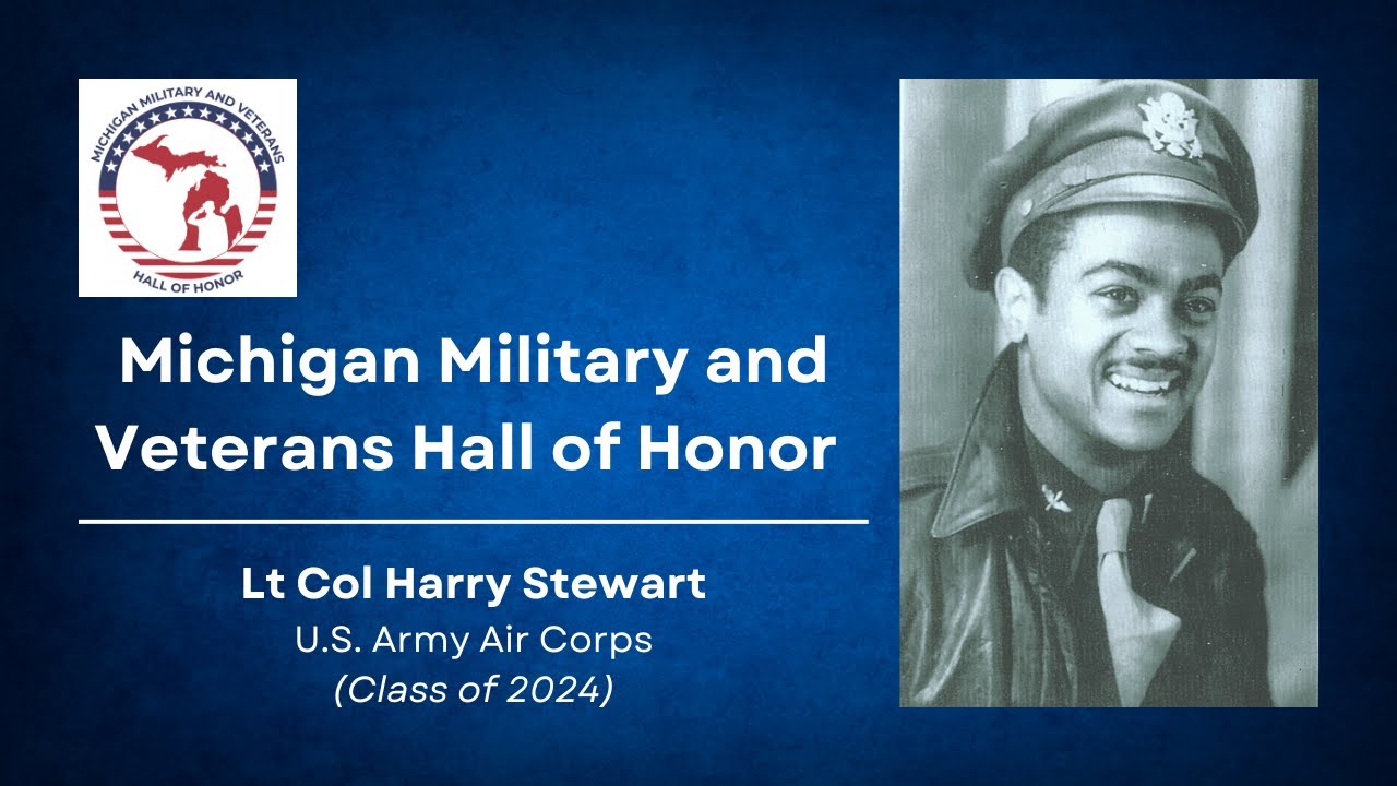 Military Inductee: Lieutenant Colonel Harry Stewart - YouTube