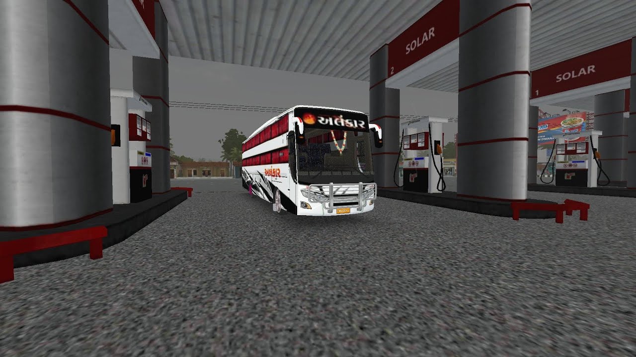ALANKAR TRAVELS||BHAVNAGAR TO SURAT||BUSSID - YouTube