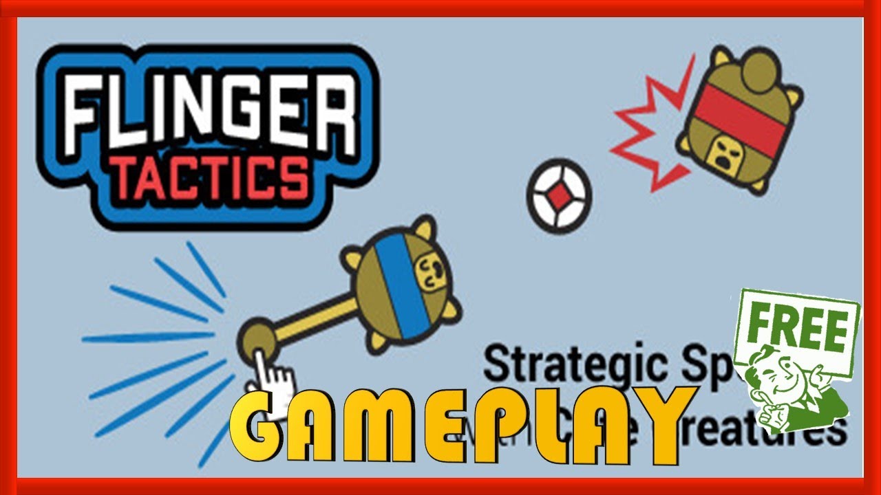 FLINGER TACTICS - GAMEPLAY / REVIEW - FREE STEAM GAME 🤑 - YouTube