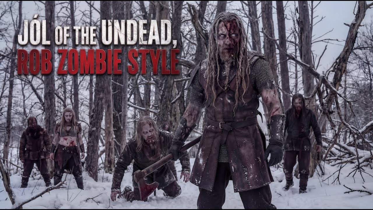 Yule of the Undead - Rob Zombie Style Music Video - Norse Tales - YouTube