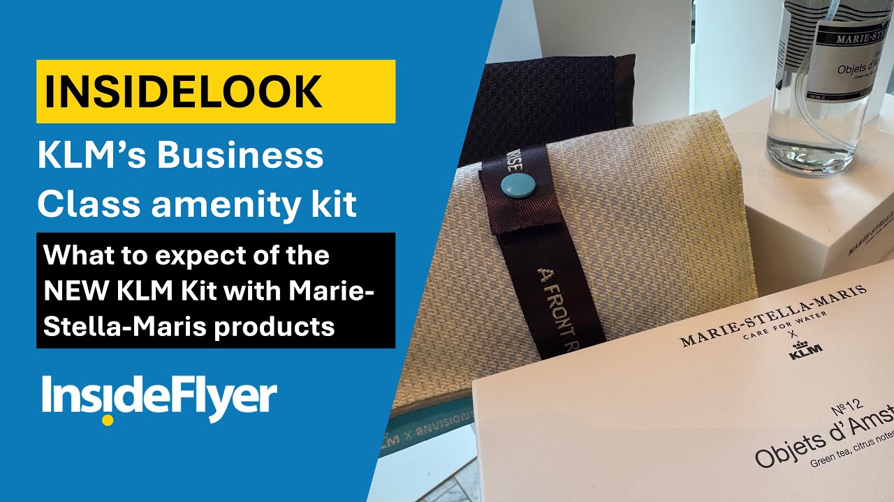 What to expect of the NEW KLM Amenity Kit with Marie Stella Maris ...