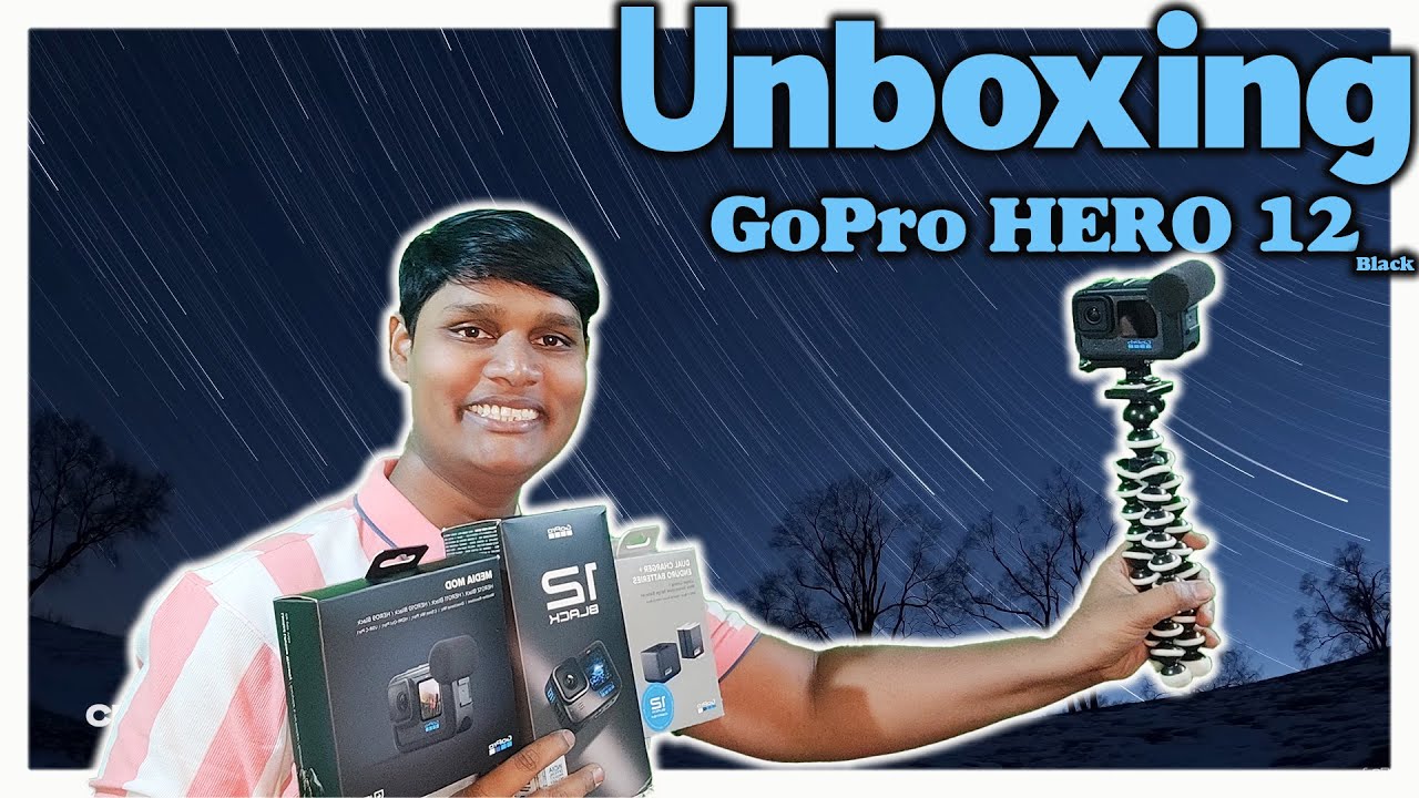 Unboxing GoPro HERO 12 Black and Media Mod - Dual Battery Charger ...