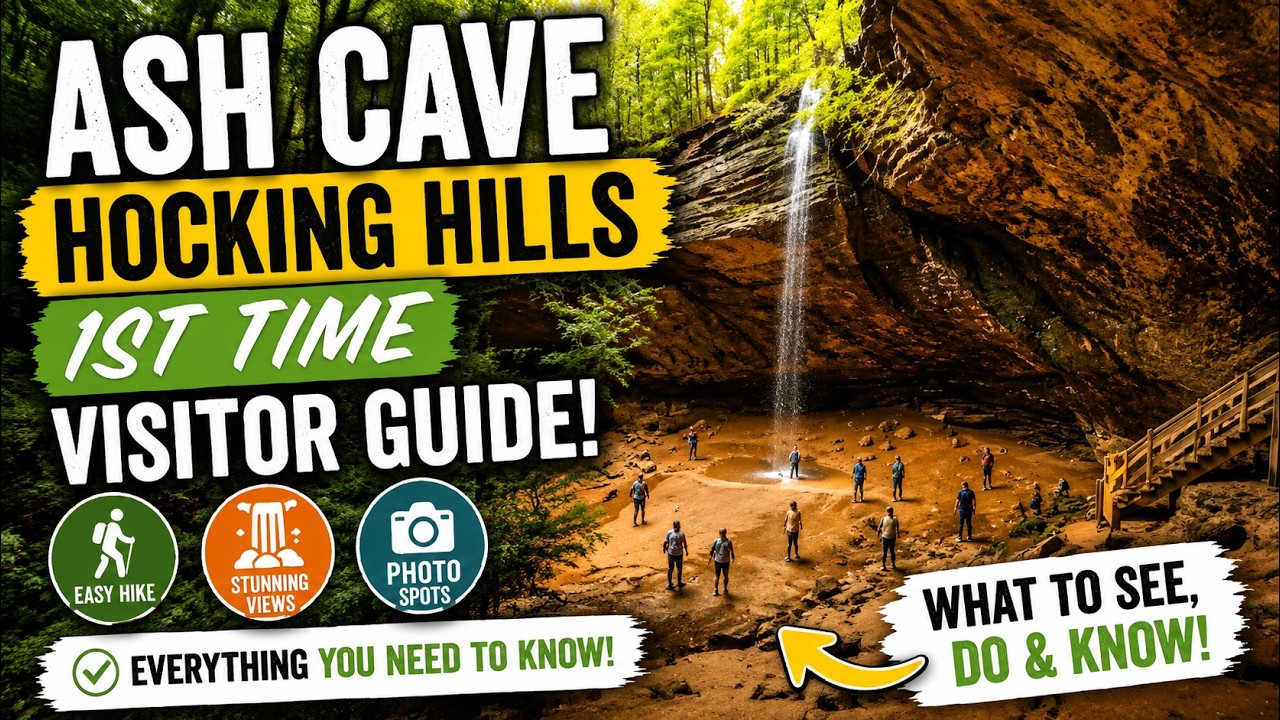 Ash Cave Hocking Hills Hiking Guide - YouTube