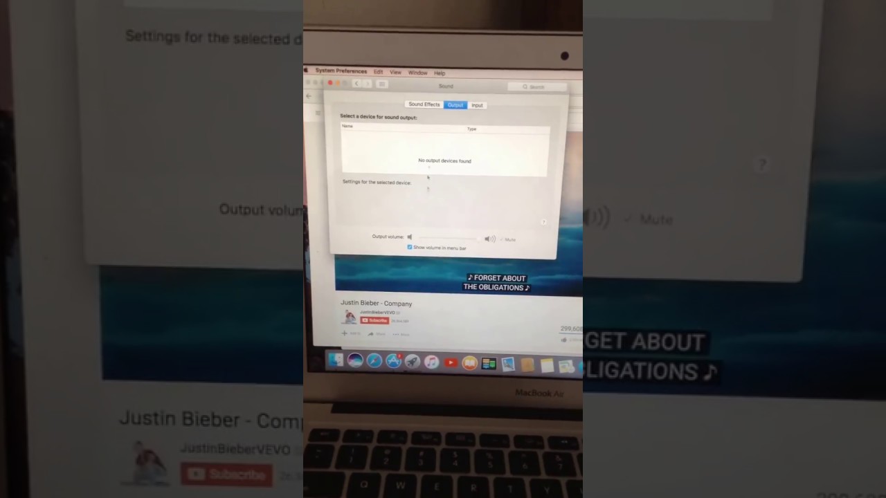 Laptop no output devices found - ferapplication