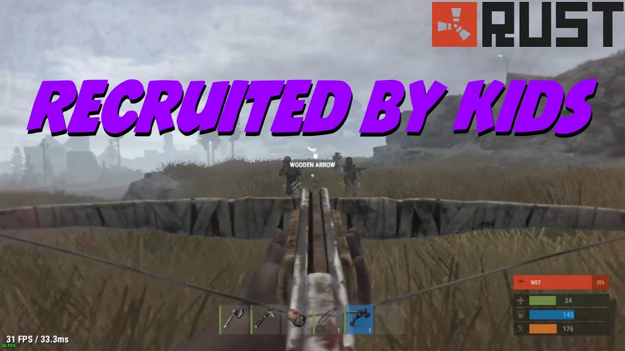 Recruited By Kids • Rust Funny Moments - YouTube