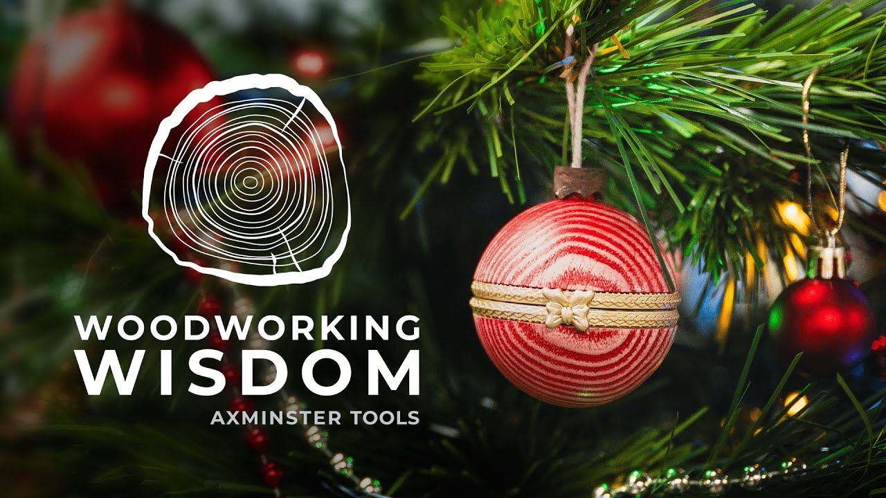Woodturn a Folding Bauble - Woodworking Wisdom - YouTube