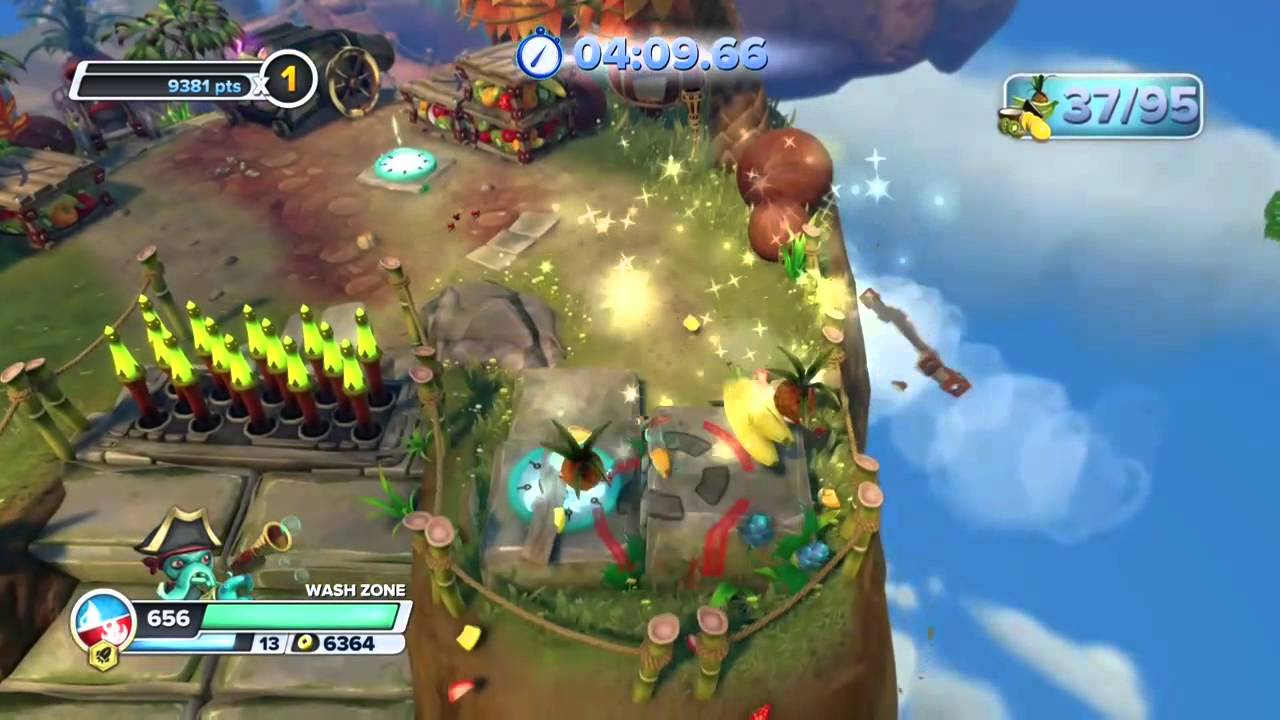 Skylanders Swapforce Fruit Frenzy - YouTube