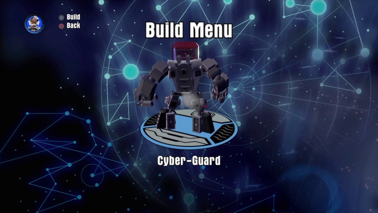 Lego Dimensions: Cyborg Fun Pack Build Instructions. Cyber-Guard Build ...